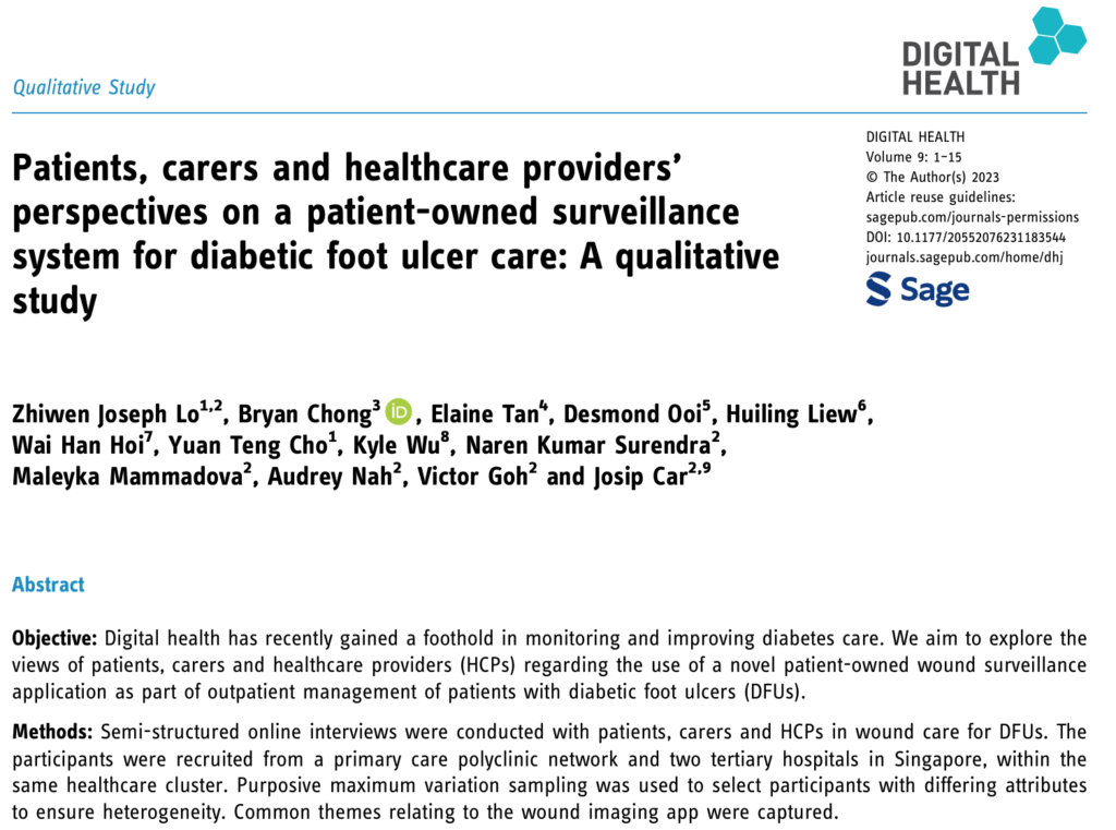 Diabetic Foot Ulcer Wound Care Study