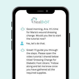healBot Generative AI for Wound Care